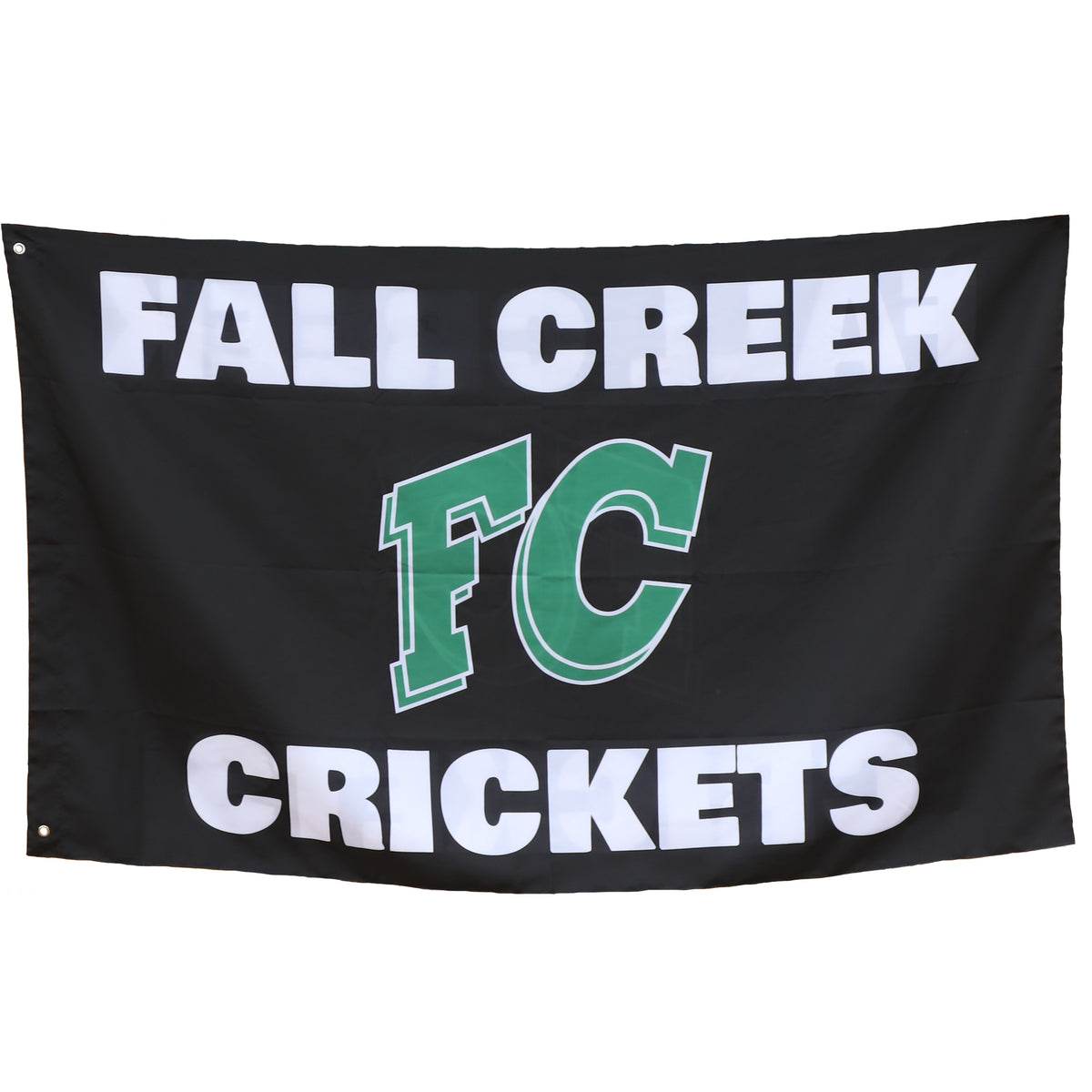 Fall Creek FC Crickets DS Flag – Fall Creek Cricket Store